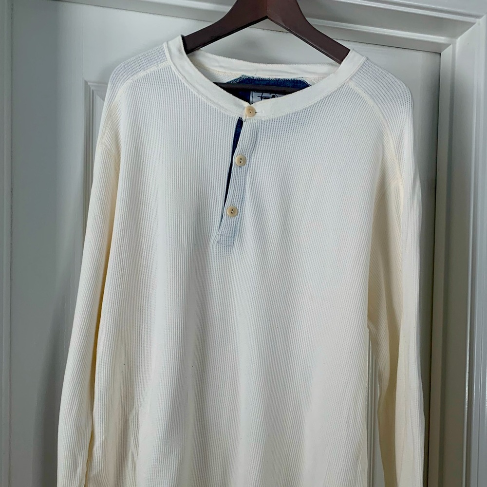 Reliance Garments, Henley Made In Canada 100% Cotton - Gem